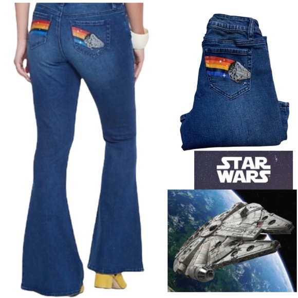 Her Universe | Jeans | Star Wars Her Universe Millennium Falcon Rainbow ...